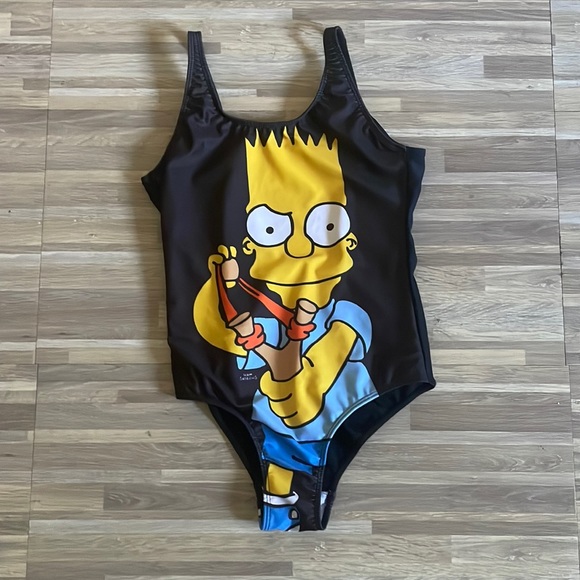 Swim Bart Simpson Bathing Suit Size M Poshmark